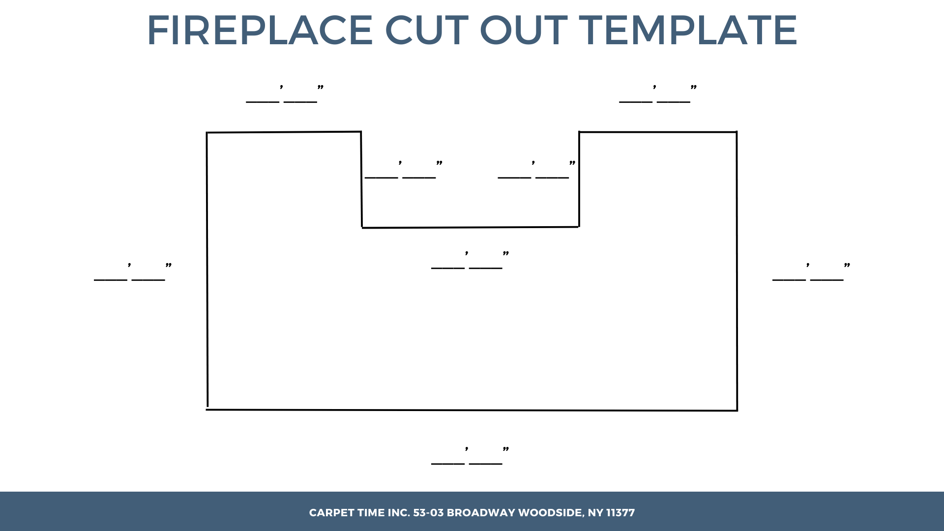 Custom-Shaped Rug Spotlight: Fireplace Cut-Out - Carpet Time NYC